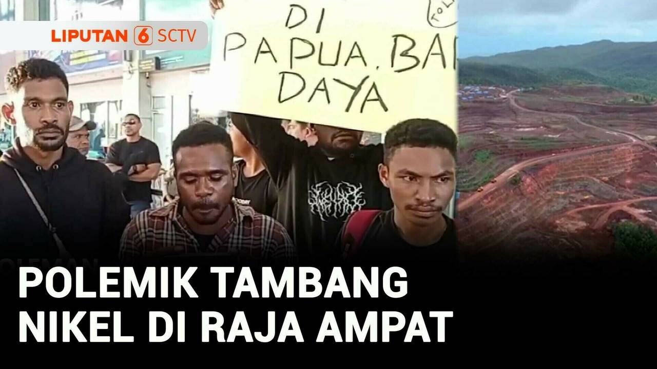 Tiba di Sorong, Bahlil Disambut Demo Tolak Tambang Nikel Raja Ampat ...
