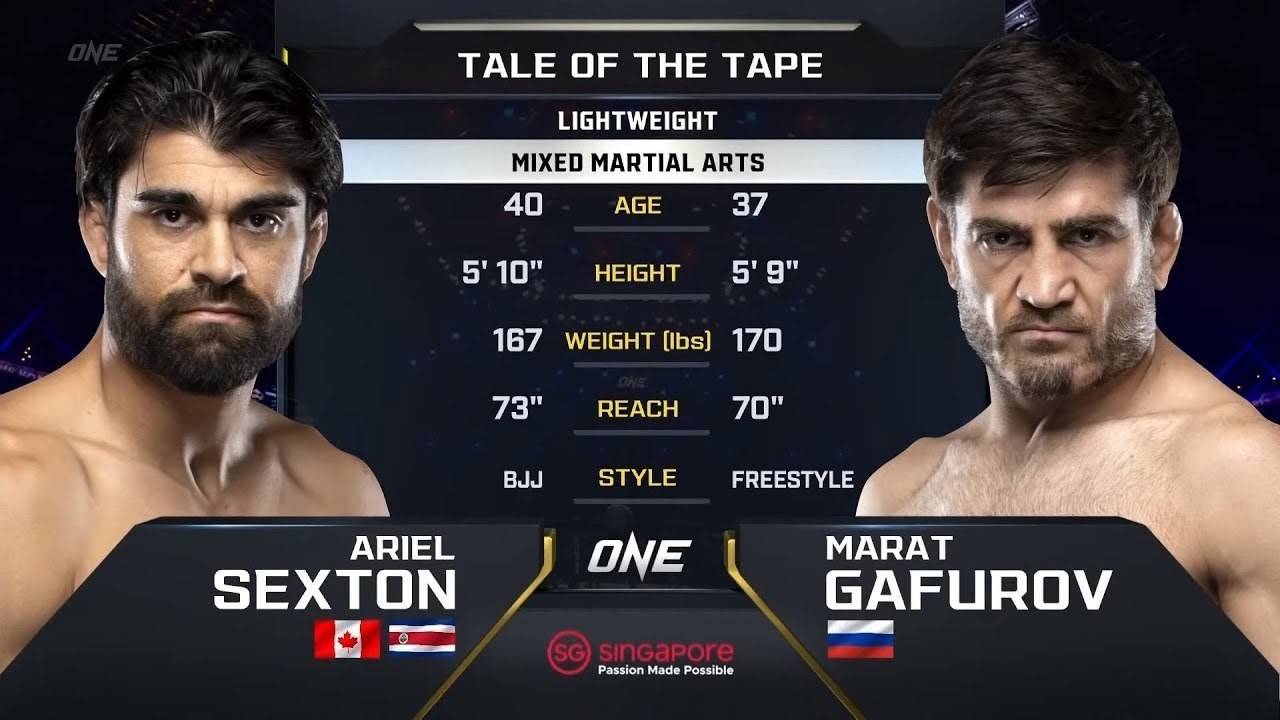 Ariel Sexton vs. Marat Gafurov | ONE Championship Full Figh | Vidio
