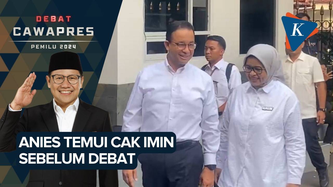 Momen Anies dan Istri Temui Cak Imin Sebelum Debat Cawapres - Kompascom ...