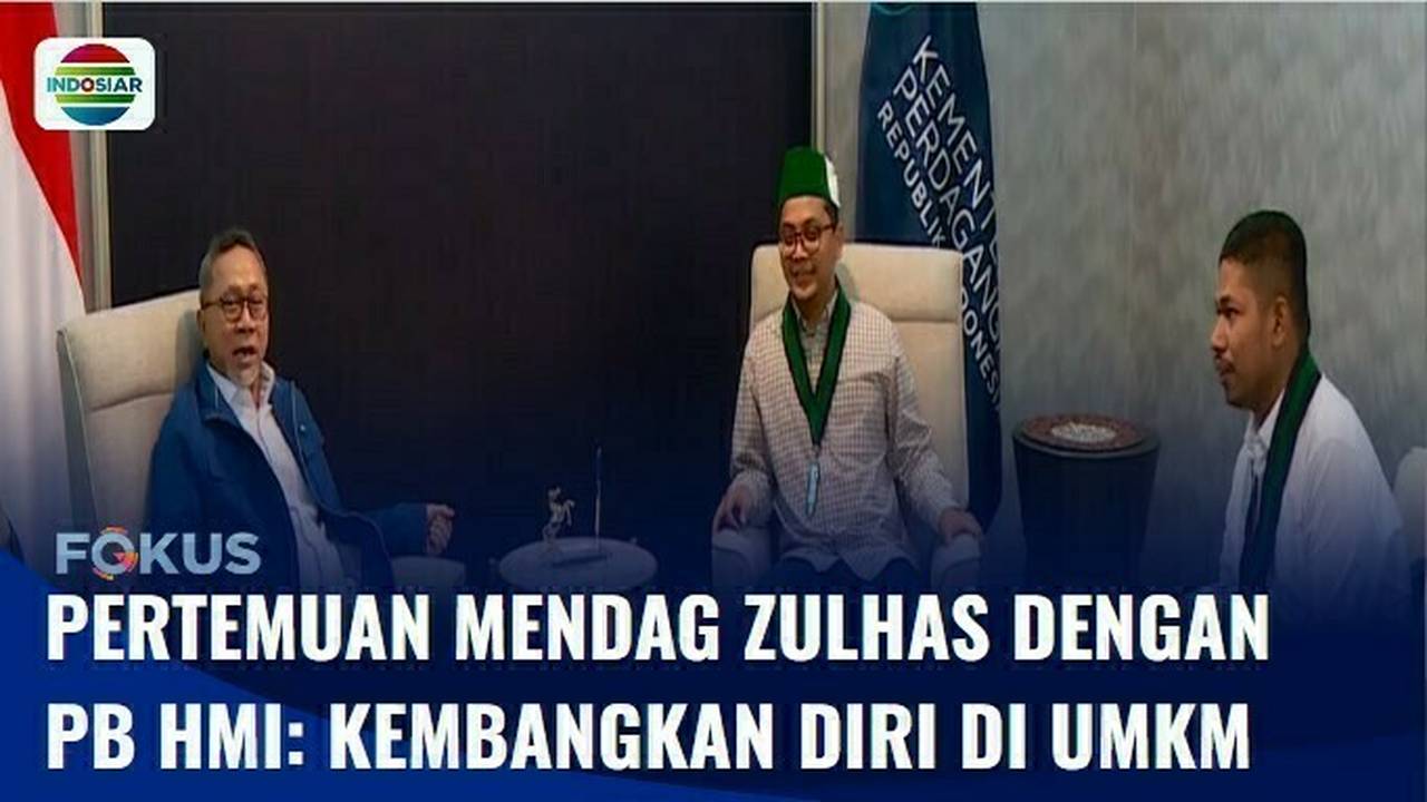 Pertemuan Mendag Zulhas Dengan PB HMI: Sambut Mahasiswa Kembangkan Diri di UMKM | Fokus - Shorts ...