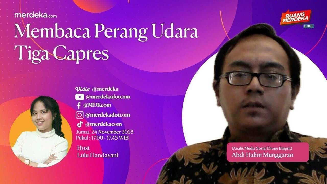 LIVE - Membaca Perang Udara 3 Capres dan Cawapres Hingga Buzzer