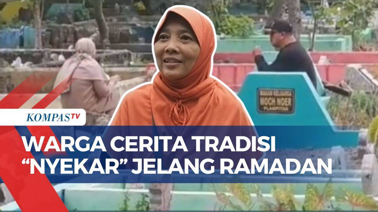 Warga Surabaya Ceritakan Tradisi 'Nyekar' Keluarga dan Kerabat untuk Sambut Bulan Suci Ramadan ...