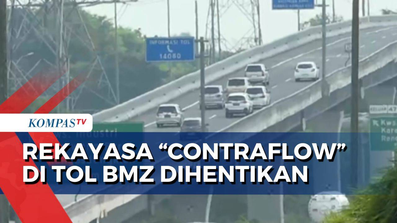 Lewati Puncak Arus Balik, Rekayasa 'Contraflow' Di Tol Layang BMZ ...