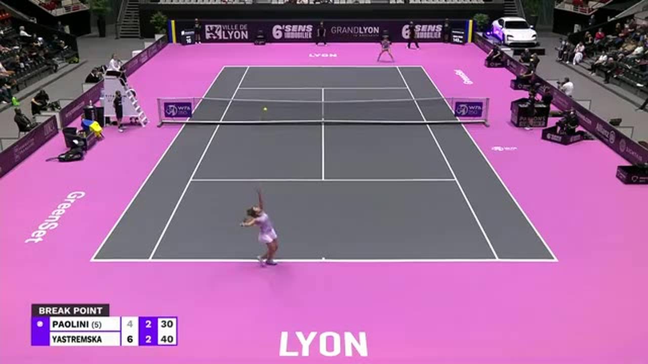Match Highlights - Dayana Yastremska vs Jasmine Paolini | WTA Open 6e ...