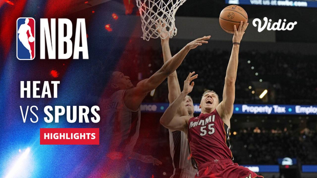 Miami Heat vs San Antonio Spurs - Highlights | NBA Regular Season 2023/24 | Vidio