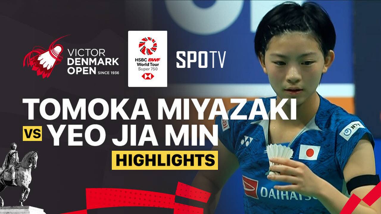 Tomoka Miyazaki (JPN) vs Yeo Jia Min (SGP) - Highlights | VICTOR Denmark Open 2024 - Women's ...