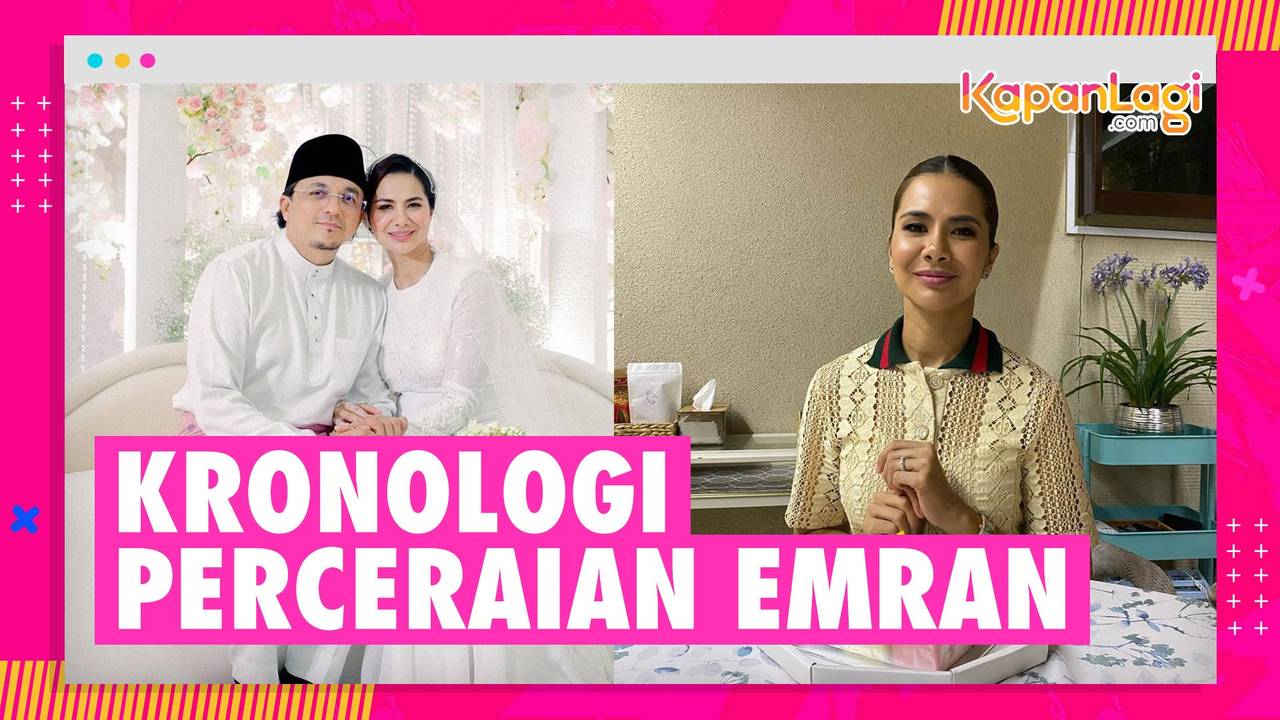 Kronologi Perceraian Engku Emran Mantan Suami Laudya Cynthia Bella ...