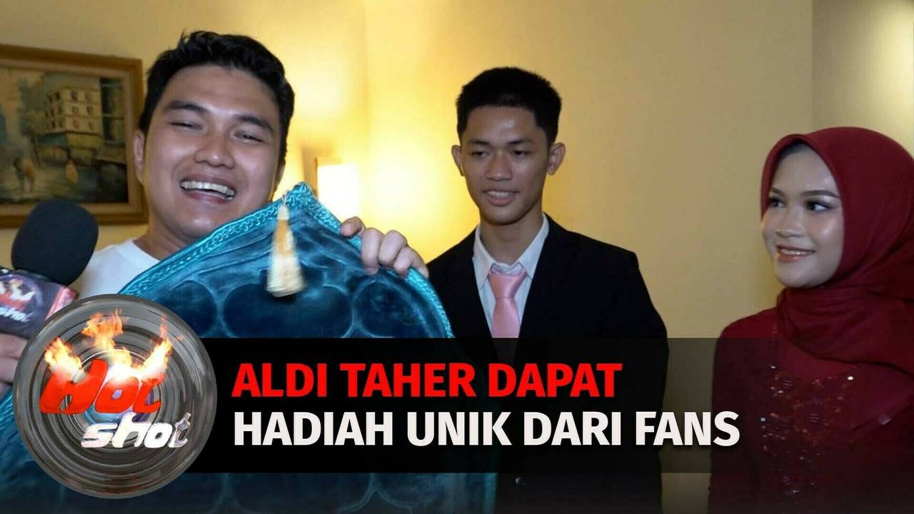 Aldi Taher Dapat Hadiah Unik dari Fans | Hot Shot | Vidio