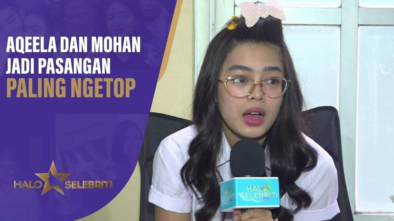 Aqeela dan Mohan jadi Pasangan Paling Ngetop | Halo Selebriti | Vidio