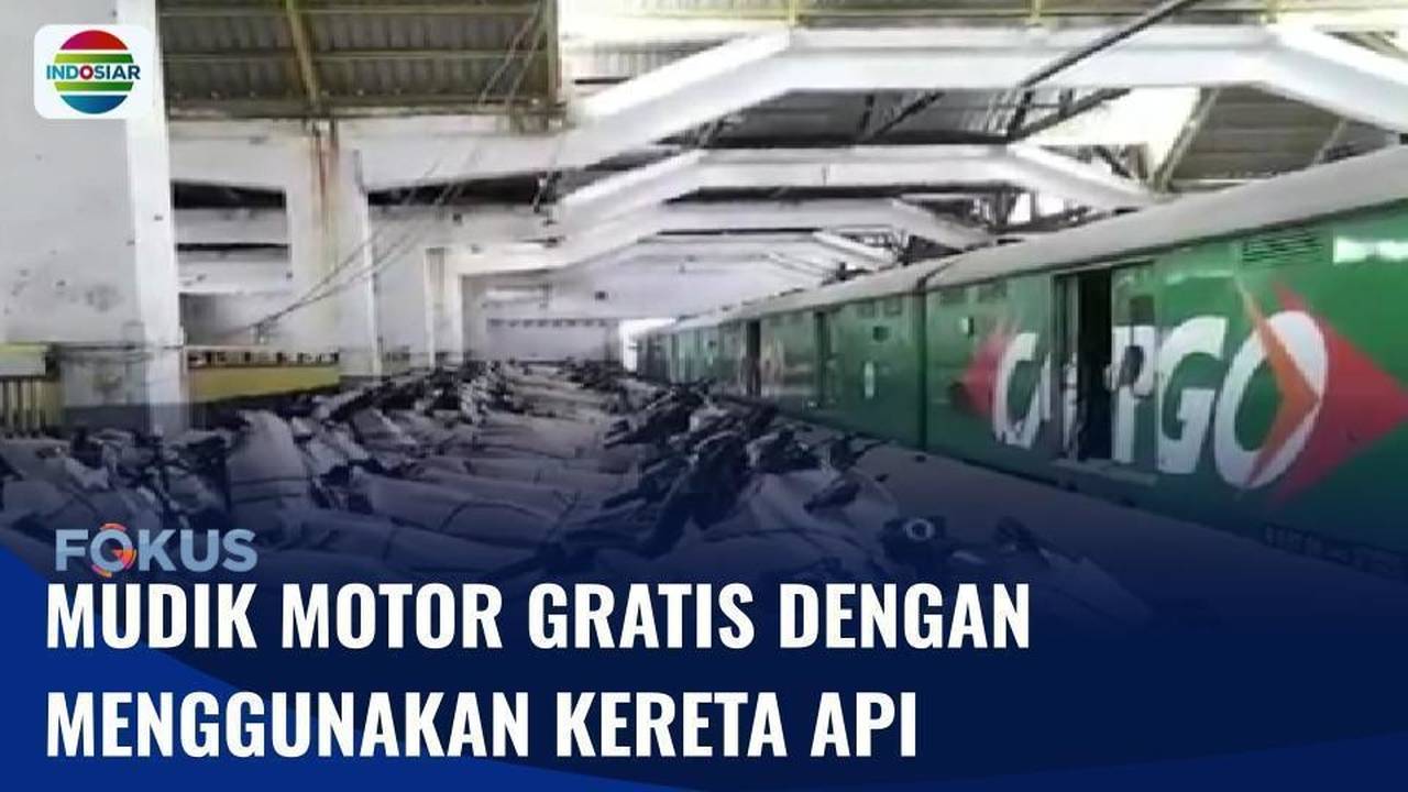 Motor yang Terdaftar Mudik Gratis dengan Naik Kereta Api Sudah Dikirim ...