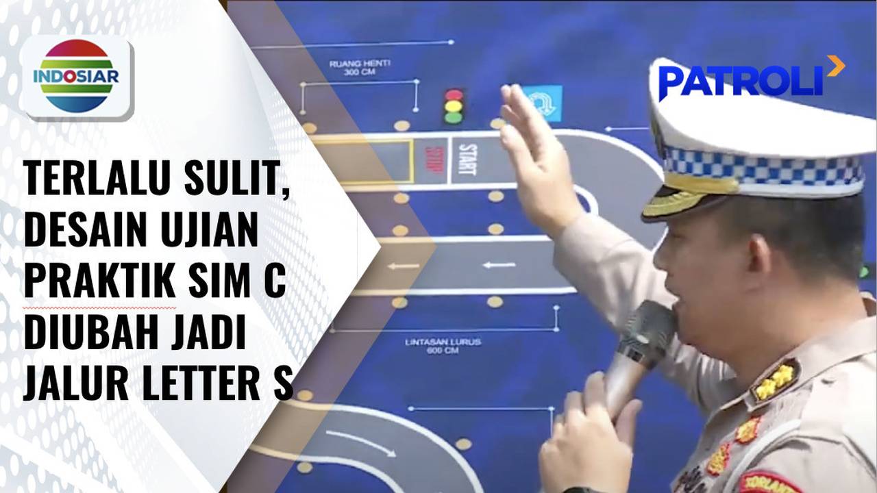 Desain Baru Ujian Praktik SIM C, Tak Ada Lagi Jalur Angka 8 dan Zigzag ...