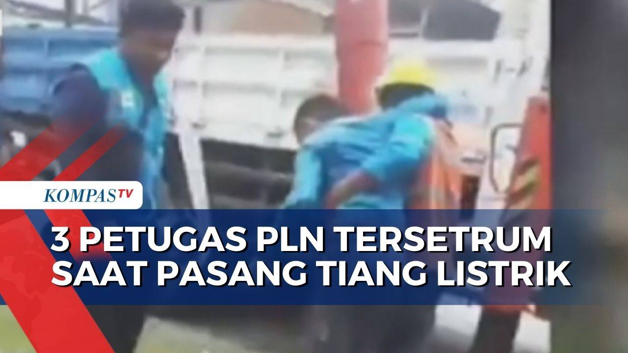 3 Petugas PLN di Nias Tersetrum saat Pasang Tiang Listrik, Korban ...