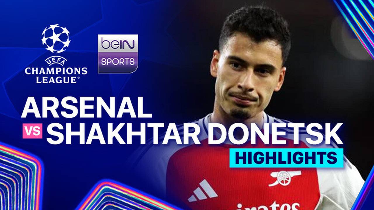 Arsenal vs Shakhtar Donetsk - Highlights | UEFA Champions League 2024/25