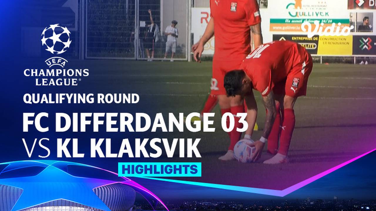 Fc Differdange 03 Vs Ki Klaksvik Highlights Uefa Champions League
