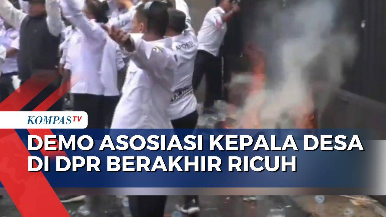 Demo APDESI Tuntut DPR Tambah Masa Jabatan dan Dana Desa dalam Undang ...