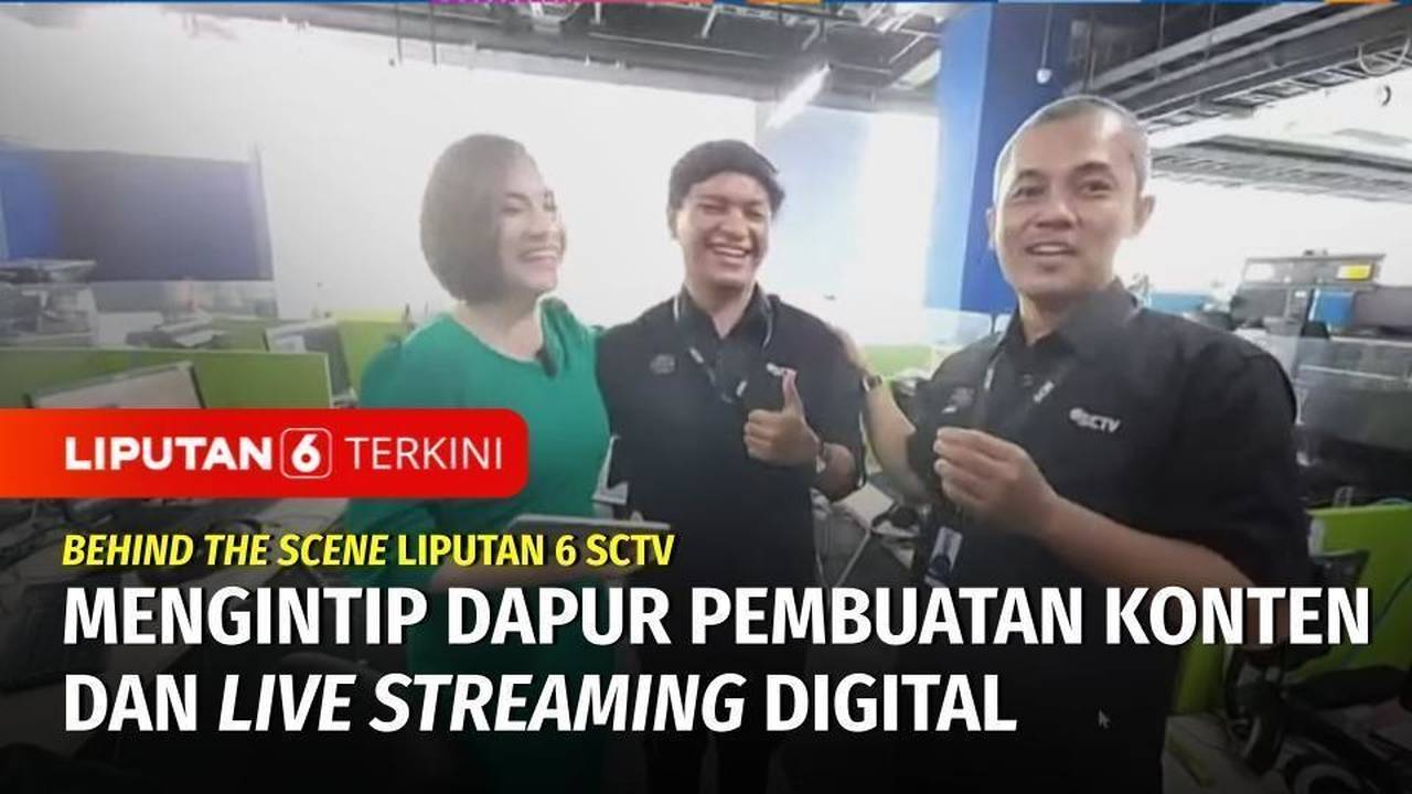 Mengintip Dapur Pembuatan Konten dan Live Streaming Digital _ HUT 33 ...