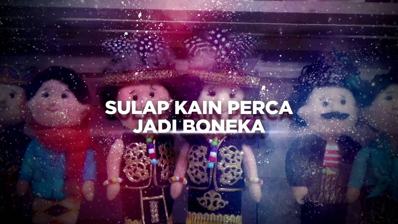 BERANI BERUBAH: Sulap Kain Perca Jadi Boneka