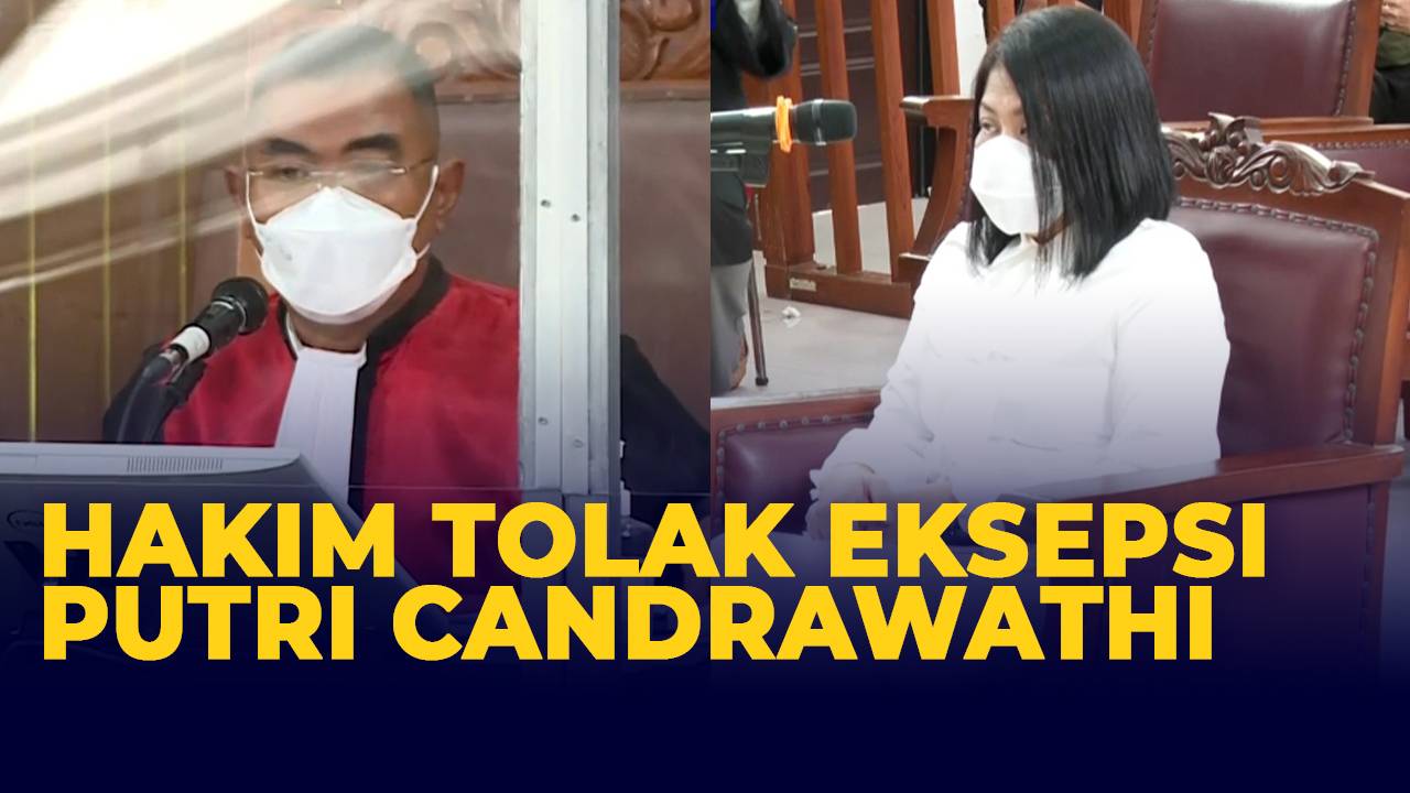 [Full] Hasil Putusan Sela Sidang Putri Candrawathi: Hakim Tolak Eksepsi ...