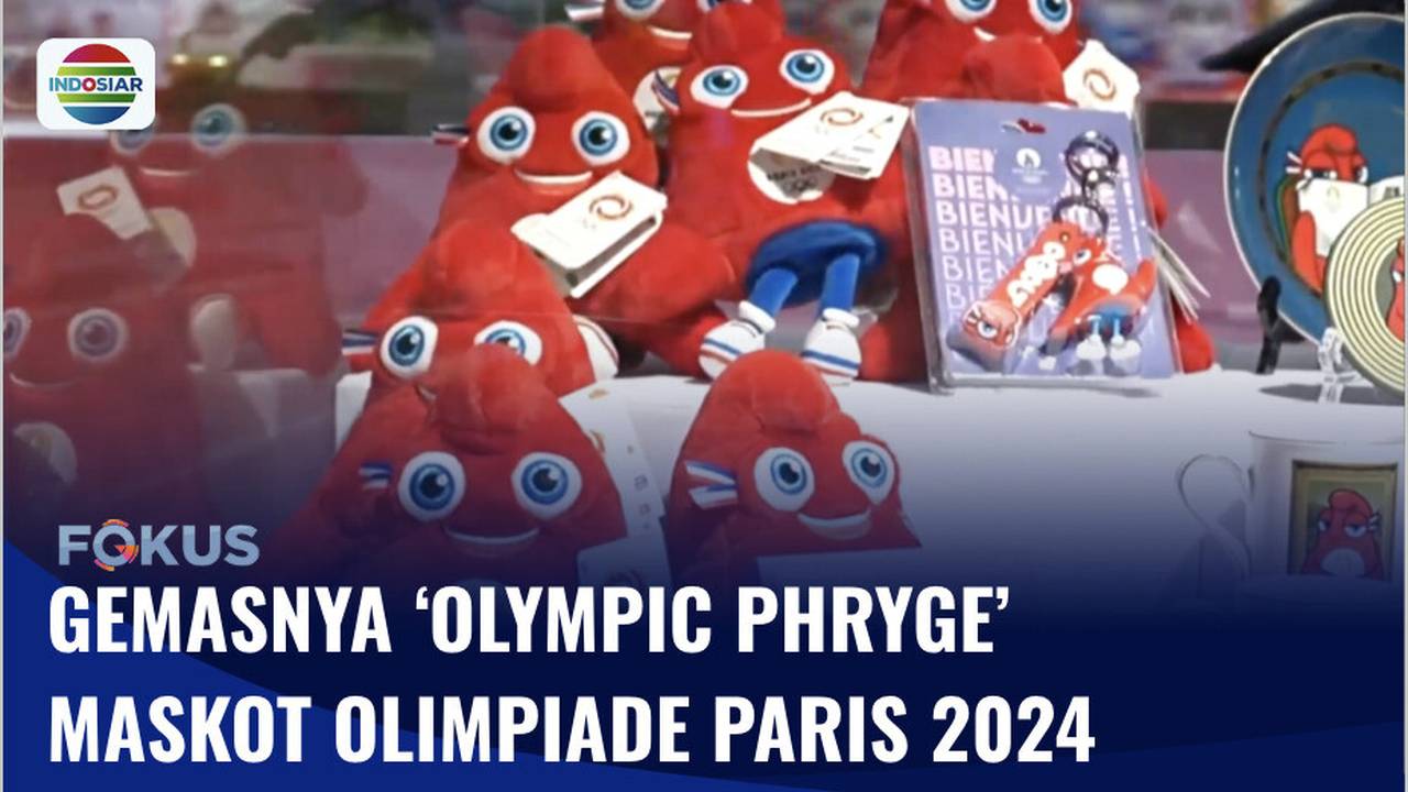 ‘Olympic Phryge’ Maskot Olimpiade Paris 2024, Simbol Semangat kebebasan ...