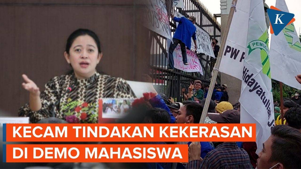 Tanggapan Puan Maharani soal Aksi Unjuk Rasa Mahasiswa di Depan DPR ...