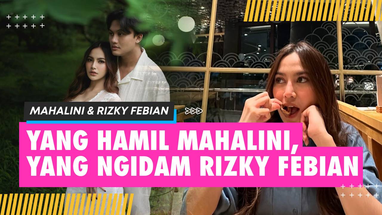Mahalini Hamil Anak Pertama, Rizky Febian yang Ngidam Makan Sushi ...