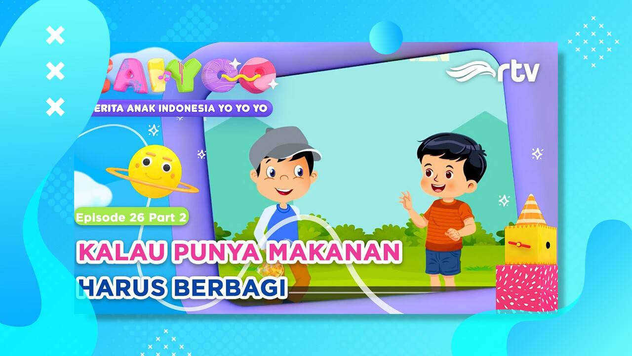 ANIMASI DONGENG: MAKANAN AKAN LEBIH ENAK KALAU KITA BERBAGI - CAIYOO ...