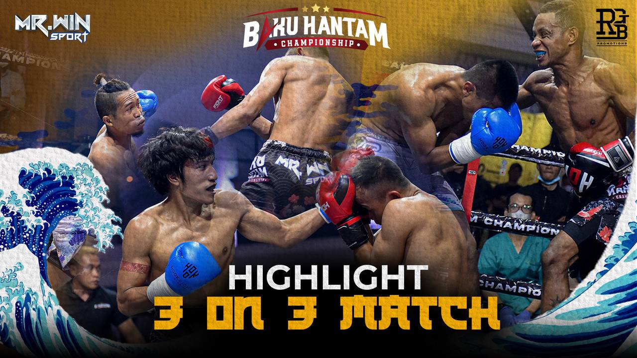 THE FIRST 3 ON 3 TAG TEAM BOXING MATCH IN INDONESIA | Bakuhantam ...