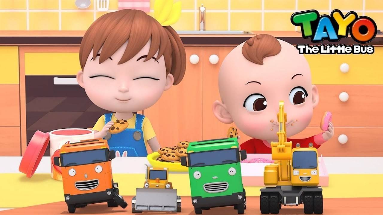 Lagu Bayi Tayo - Ep 08 - Lagu Jangan Makan Sendiri Nyam Nyam | Tayo ...