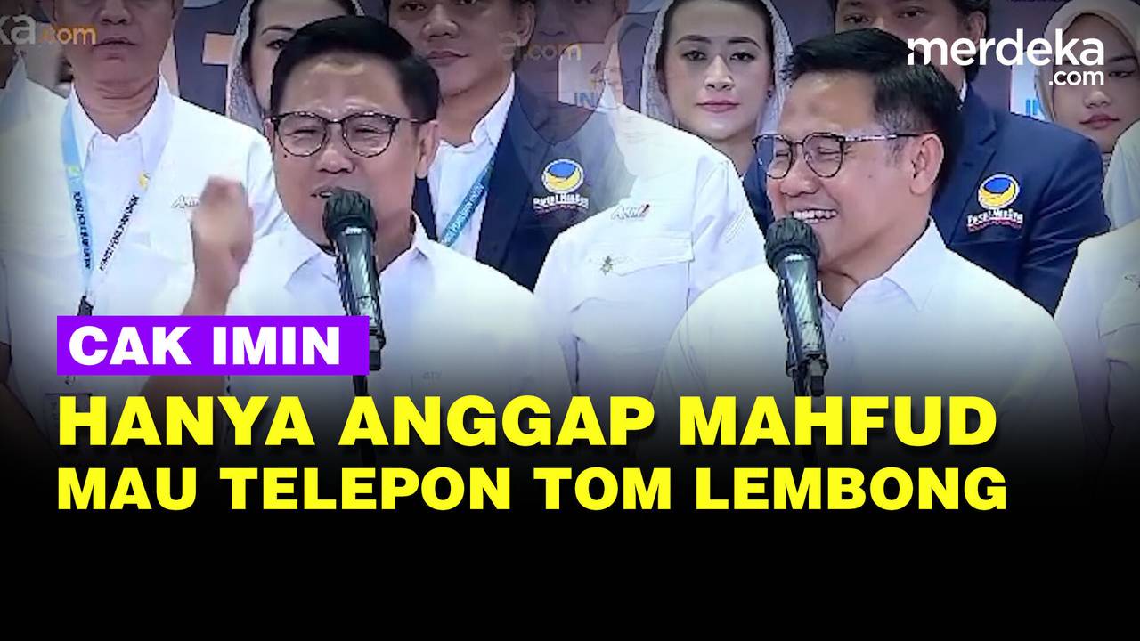 [Full] Cak Imin Tak Anggap Gibran, Hanya Anggap Mahfud Sebagai Lawan Debat - merdeka | Vidio