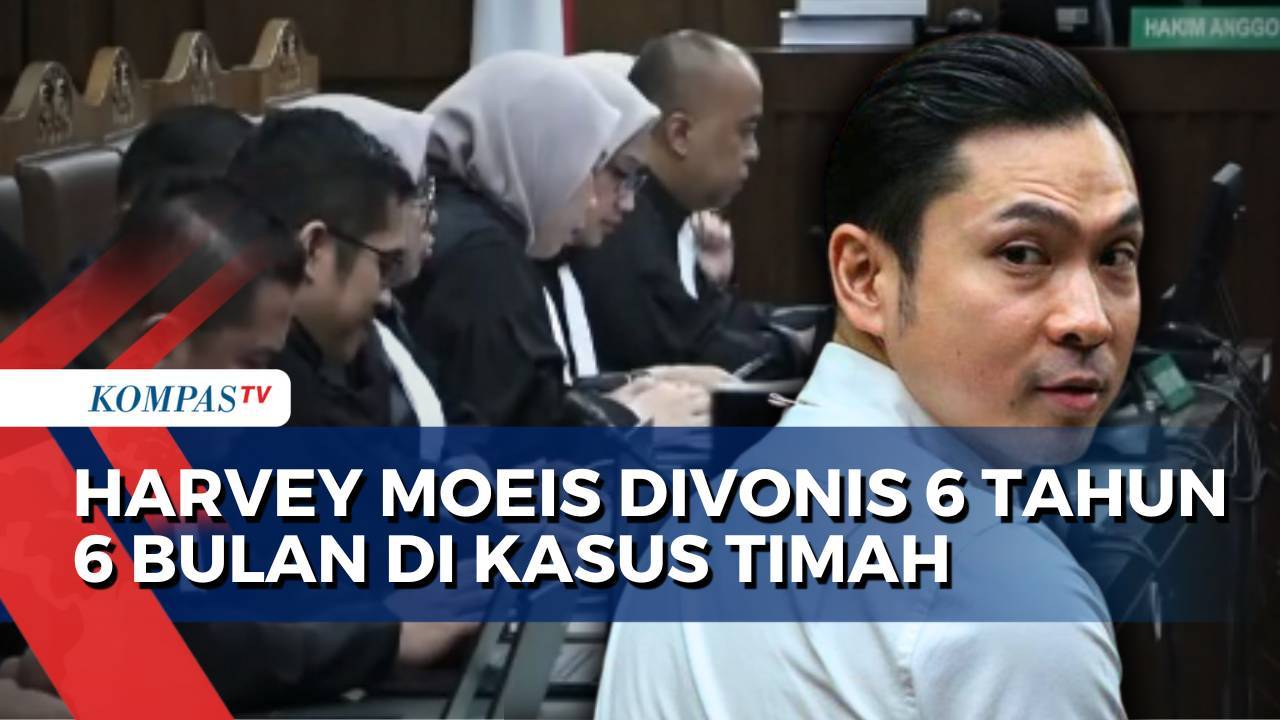 Tok! Hakim Vonis Harvey Moeis 6 Tahun 6 Bulan Penjara di Kasus Korupsi ...