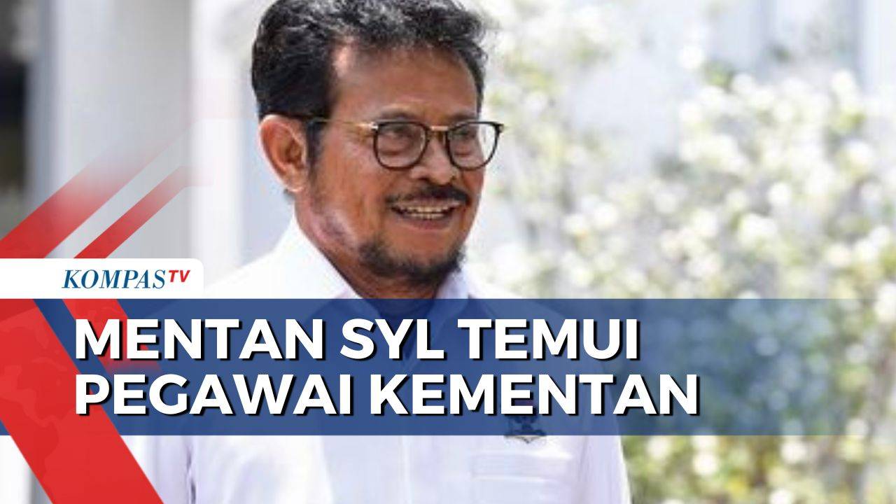 Mentan Syahrul Yasin Limpo Temui Pegawai Kementan, Pamit Mengundurkan ...