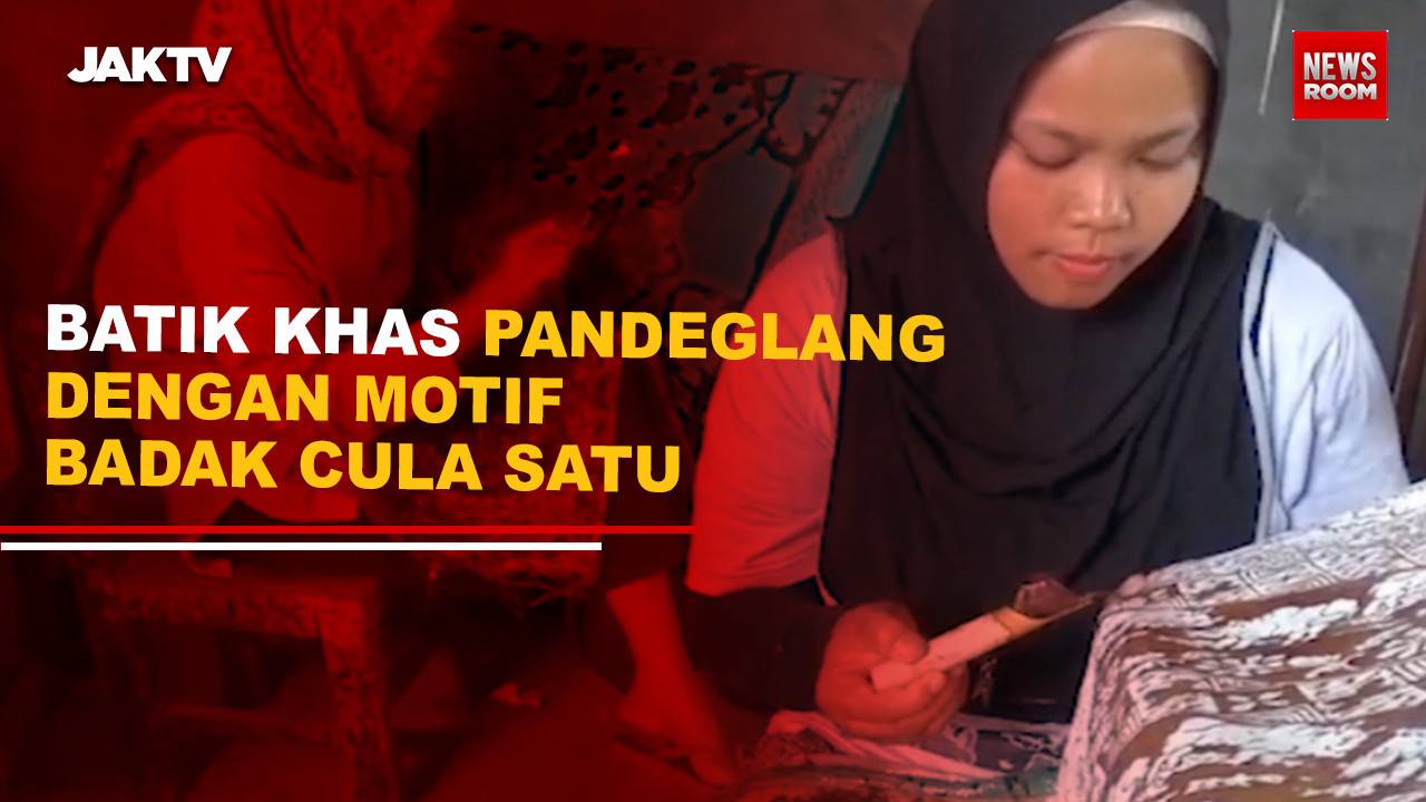 Batik Khas Pandeglang Dengan Motif Badak Cula Satu - jaktv.official | Vidio