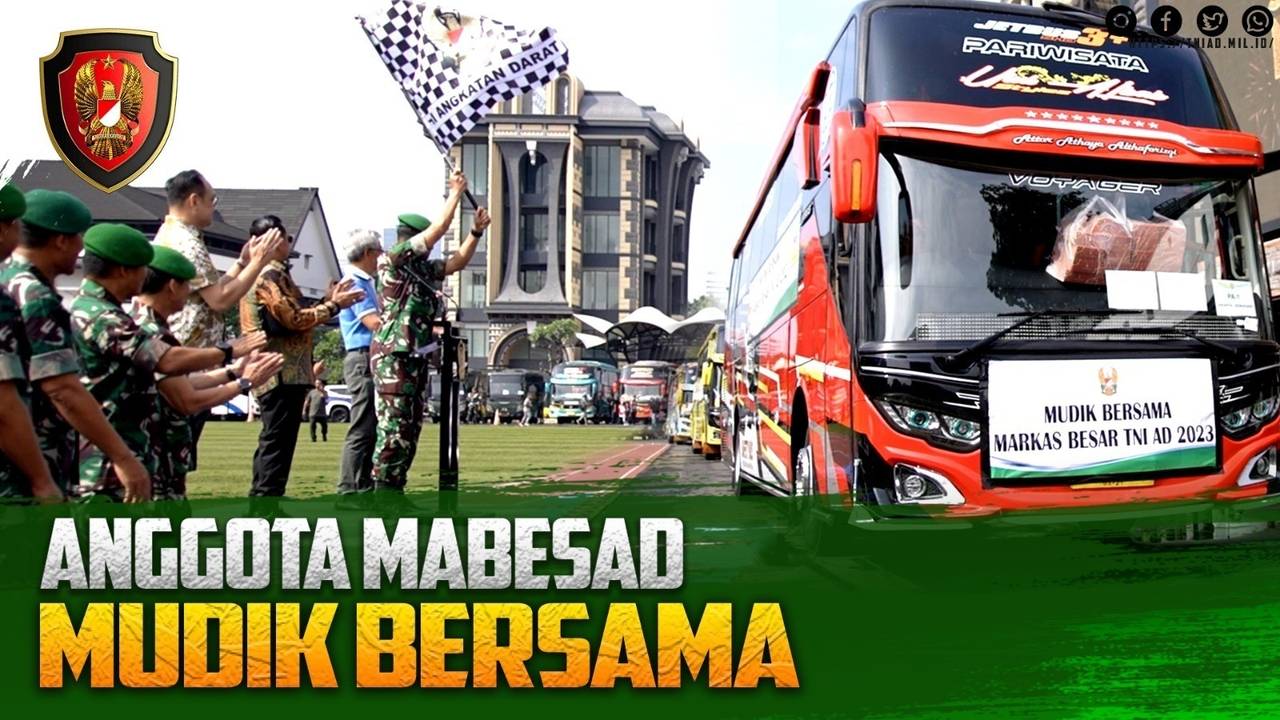 Anggota Mabesad Mudik Bersama | Kartika Channel⁣⁣ - TNI AD | Vidio