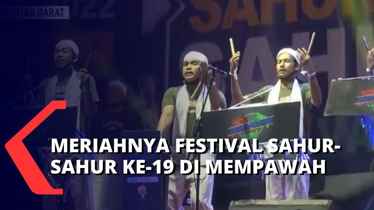 Sudah Jadi Tradisi, Festival Sahur-Sahur ke-19 Sukses Digelar oleh ...