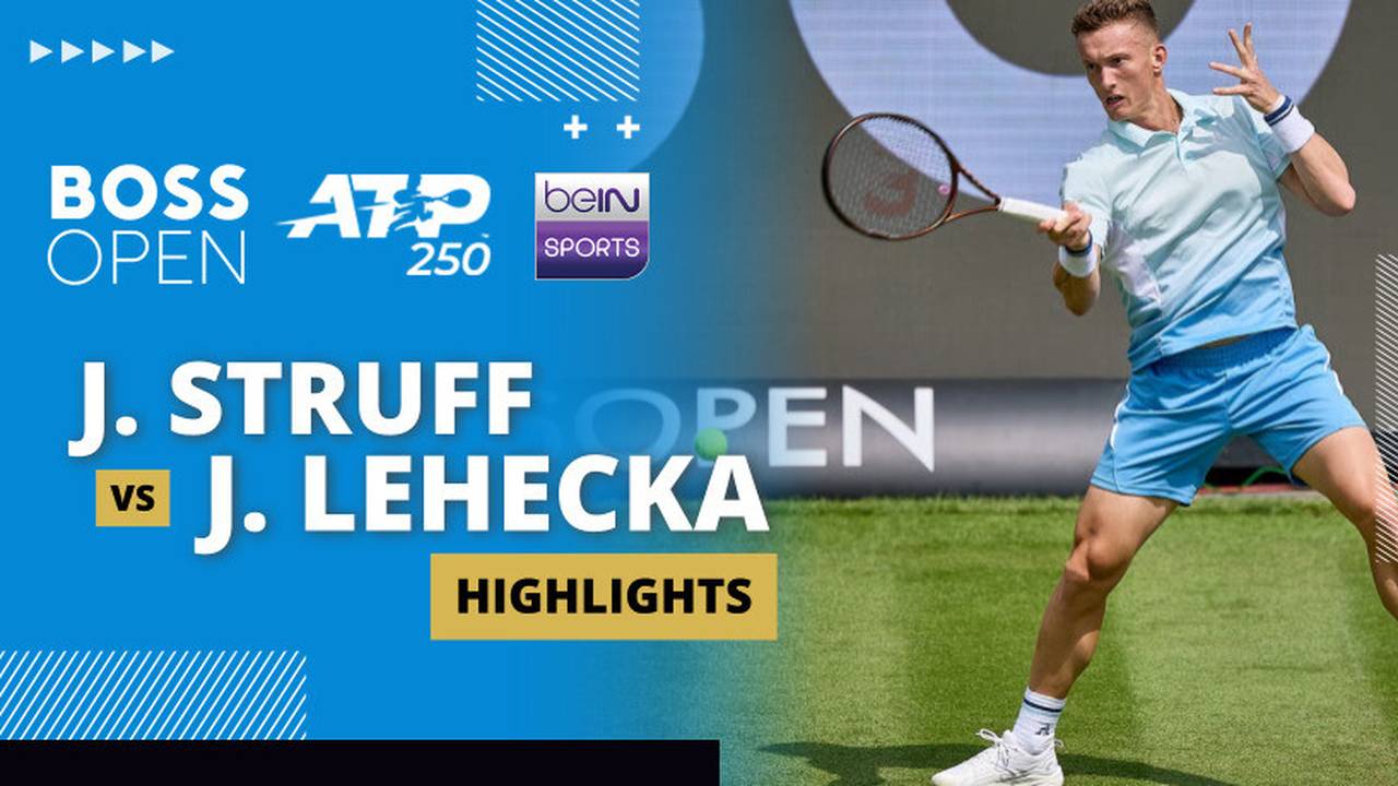 J. Struff vs J. Lehecka - Highlights | ATP 250: BOSS Open 2025
