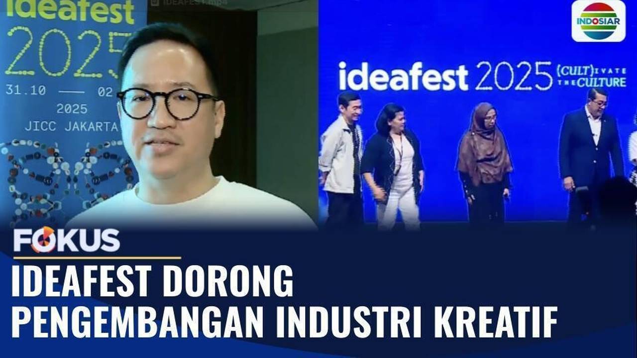 Ideafest Dorong Pengembangan Industri Kreatif | Fokus - INDOSIAR