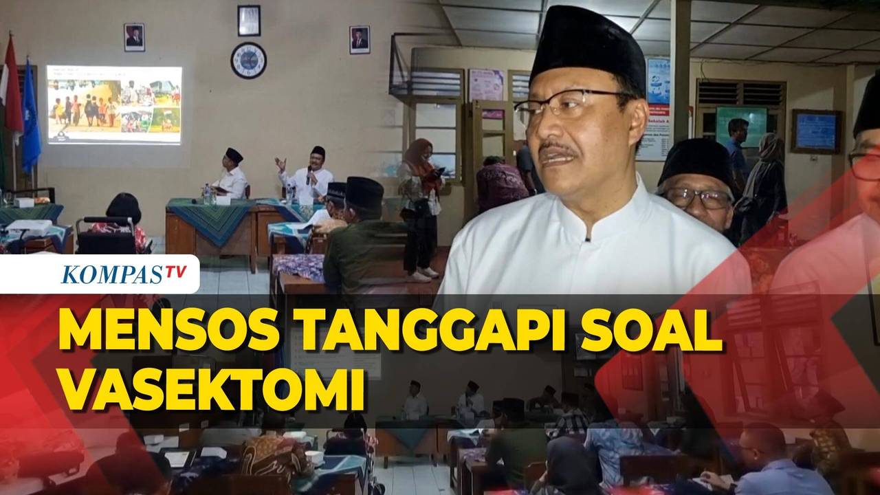 Mensos Buka Suara soal Vasektomi Syarat Terima Bansos Usulan Dedi Mulyadi - Kompas TV | Vidio