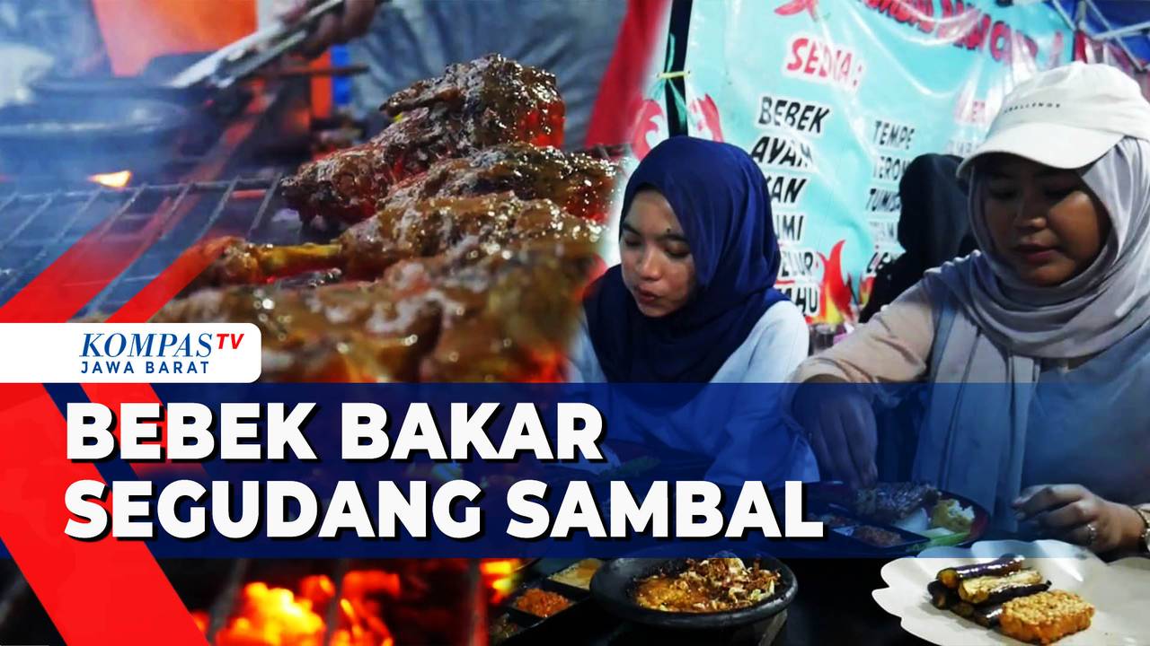 Sedapnya Bebek Bakar Kalio Dengan Sambal Bakar Khas Padang - Kompas TV | Vidio