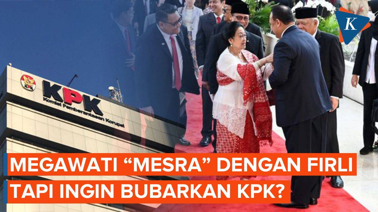 Megawati Rapikan Dasi Firli Bahuri tetapi Ingin Bubarkan KPK ...
