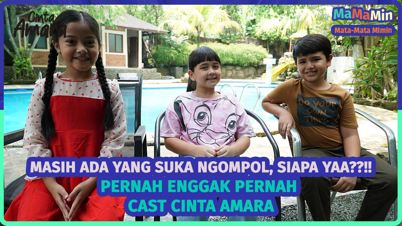 Antara Amara, Kenzie, Sisil Siapa yang Masih Ngompol? | MaMaMin | Vidio