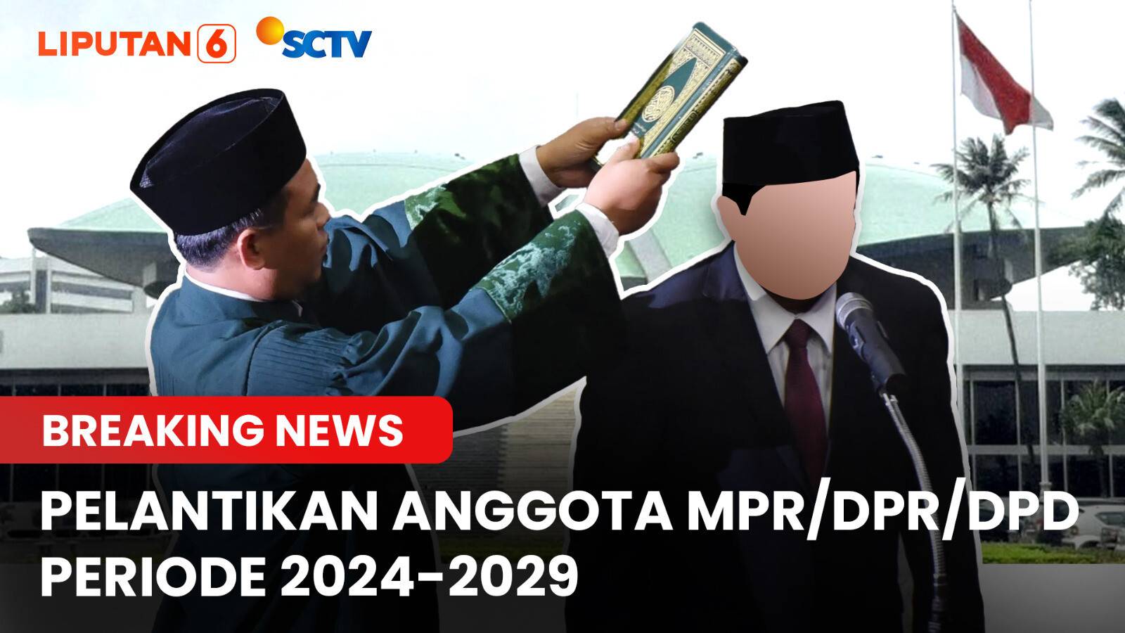 Live Streaming Pelantikan Anggota MPR/DPR/DPD Periode 2024-2029 | BREAKING NEWS | Vidio