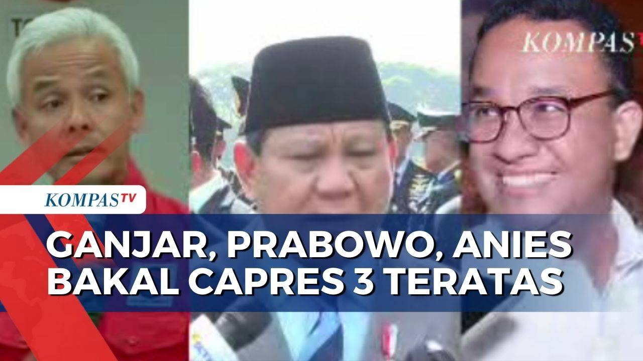 Survei Indikator Politik Indonesia Ganjar Anies Dan Prabowo Bakal