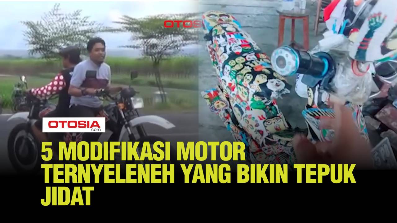 5 Modifikasi Motor Ternyeleneh yang Bikin Tepuk Jidat - otosia