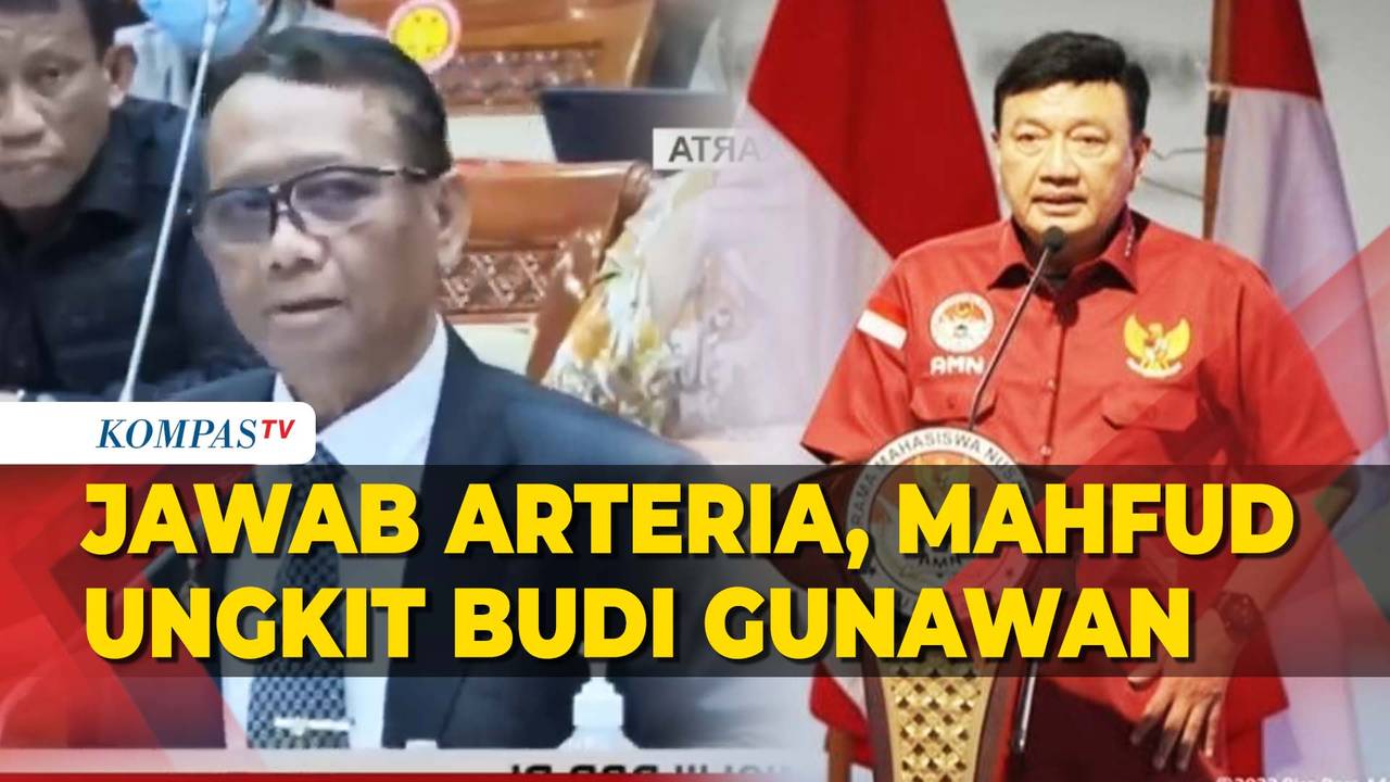 Momen Mahfud Jawab Arteria dengan Ungkit Budi Gunawan Whatsapp Kasih Info Intelijen Setiap Malam ...