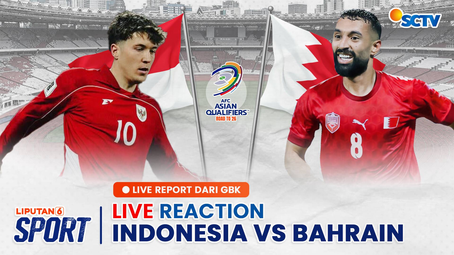 Live Streaming LIVE REACTION! INDONESIA vs BAHRAIN | Kualifikasi Piala ...