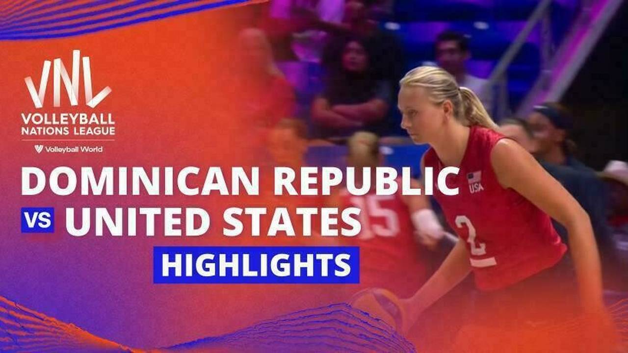 Women: Dominican Republic vs United States - Highlight | Volleyball ...