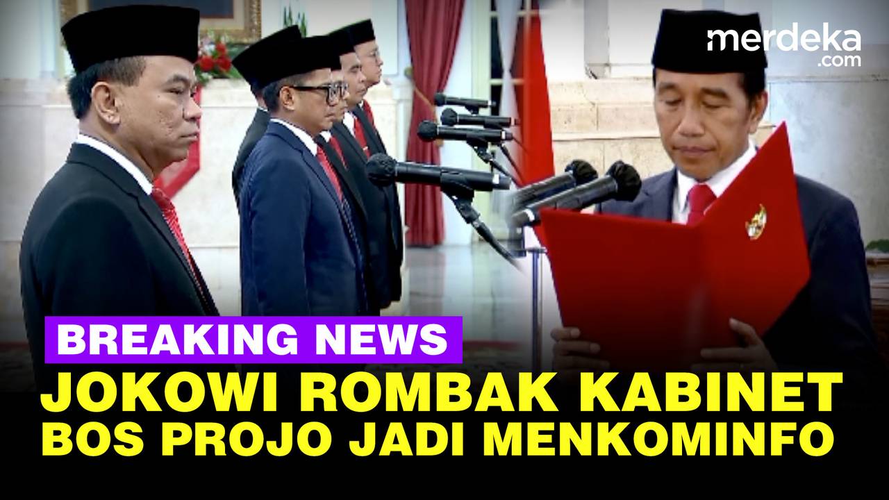 Reshuffle Kabinet, Jokowi Tunjuk Ketum Projo Budi Arie Jadi Menkominfo - merdeka | Vidio