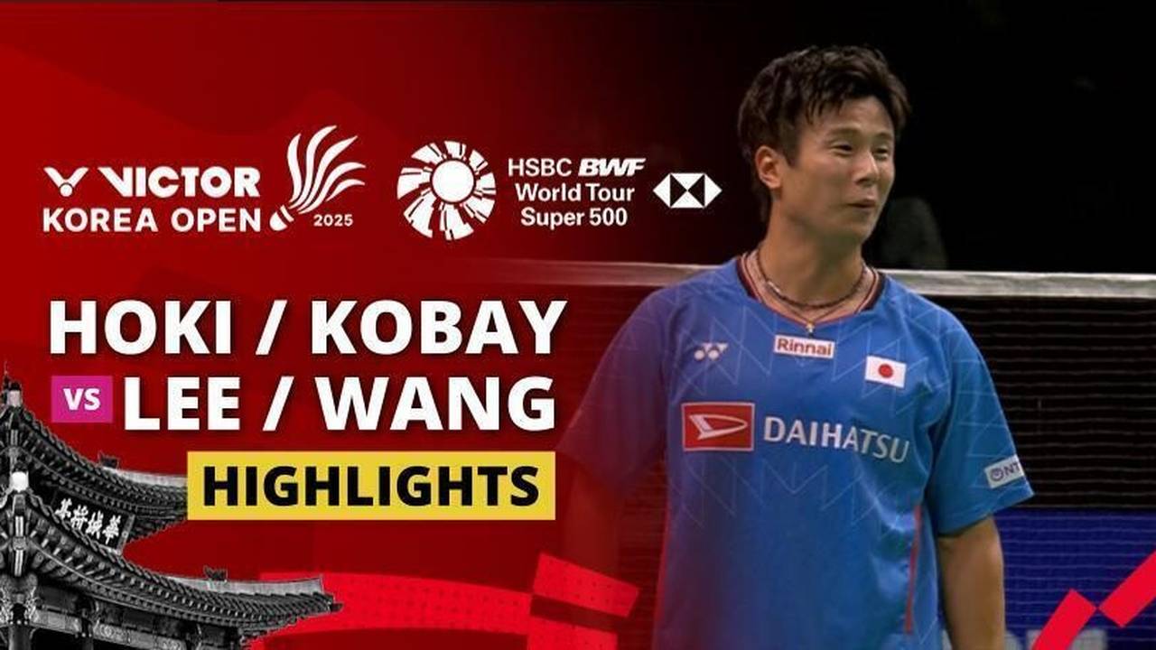 Takuro Hoki/Yugo Kobayashi (JPN) vs Lee Jong Min/Wang Chan (KOR ...