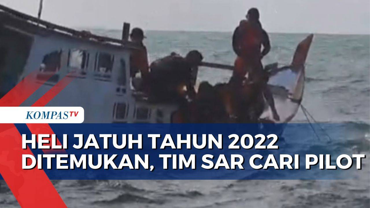 Helikopter Polri yang Jatuh di Babel Tahun 2022 Ditemukan, Tim SAR Cari ...