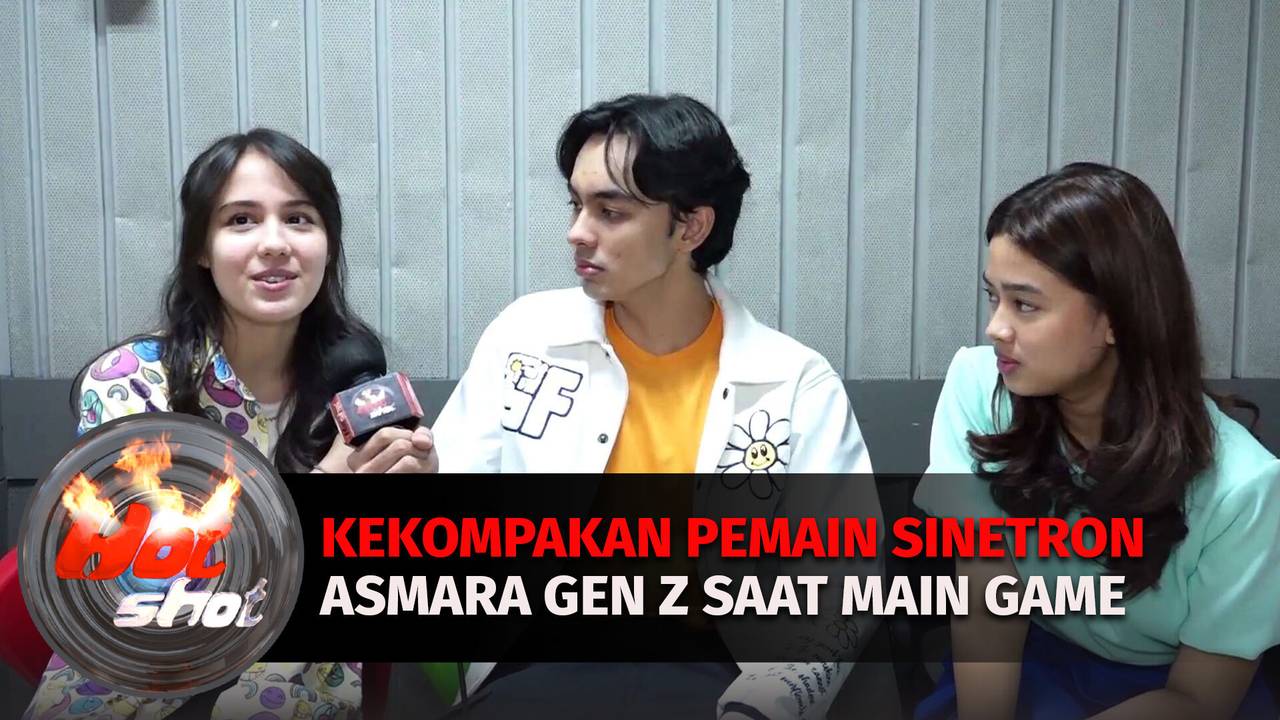 Kekompakan Pemain Sinetron Asmara Gen Z Saat Main Game | Hot Shot | Vidio